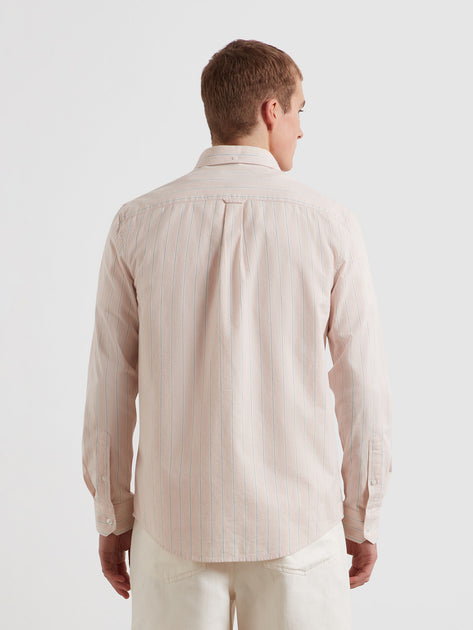 Steen Striped Shirt In Pink | Farah® Online