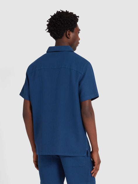 Judson Shirt In Blue | Farah® Online