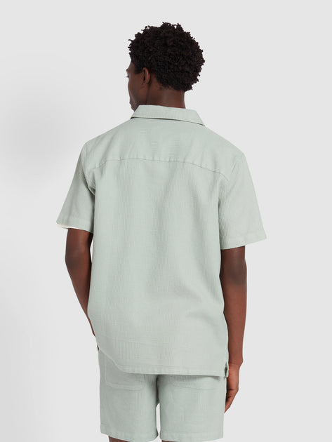 Judson Shirt In Green | Farah® Online
